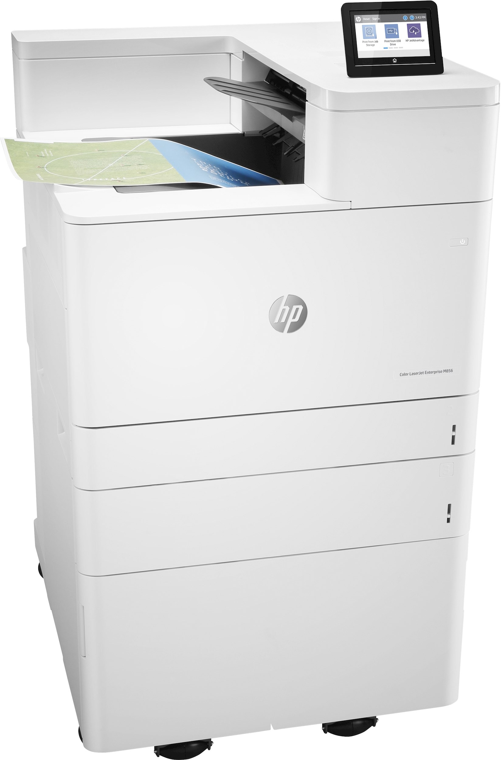 Hp hp color laserjet enterprise m856dn hp color laserjet enterprise ...