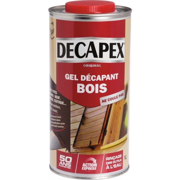 Décapant minute Bois - Non noircissant - 1 L - DECAPEX DECAPEX
