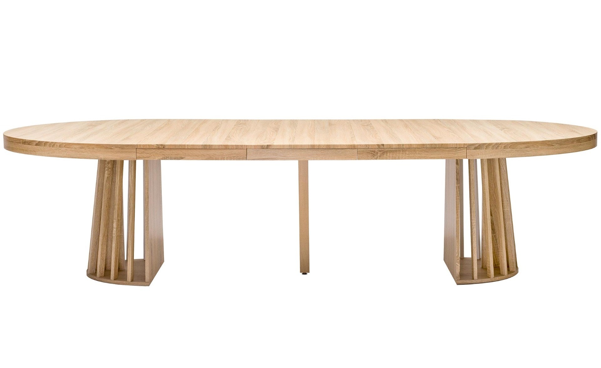 Table ronde extensible eliza chêne clair MENZZO