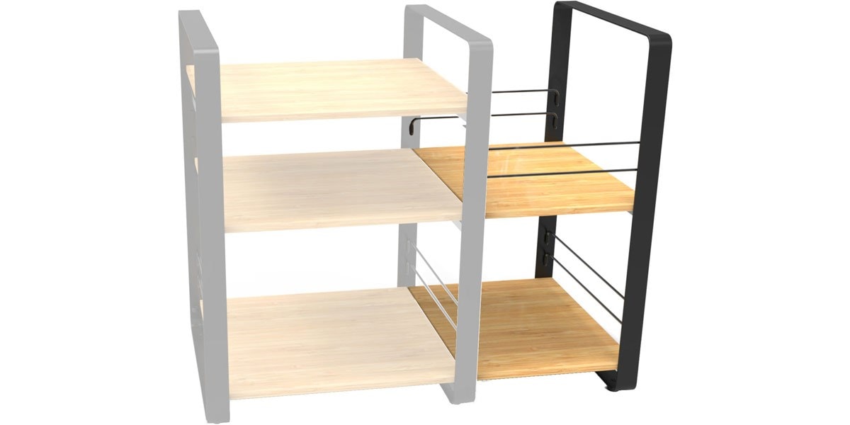 Norstone loft side bambou - module pour meubles hifi loft central NORSTONE