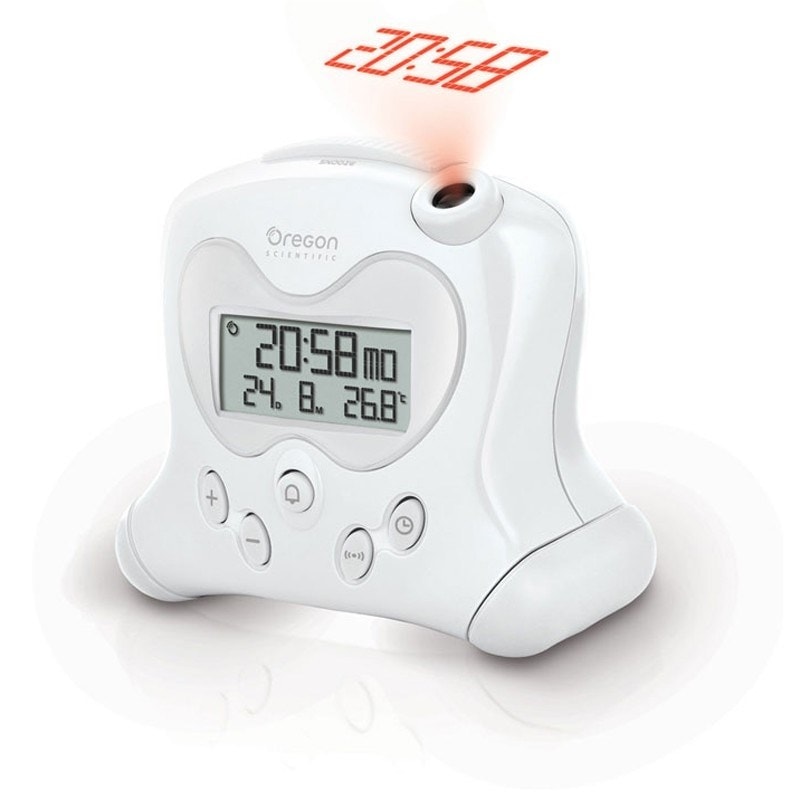 OREGON RM313PN Blanc Réveil Projecteur Hip & Cool OREGON SCIENTIFIC