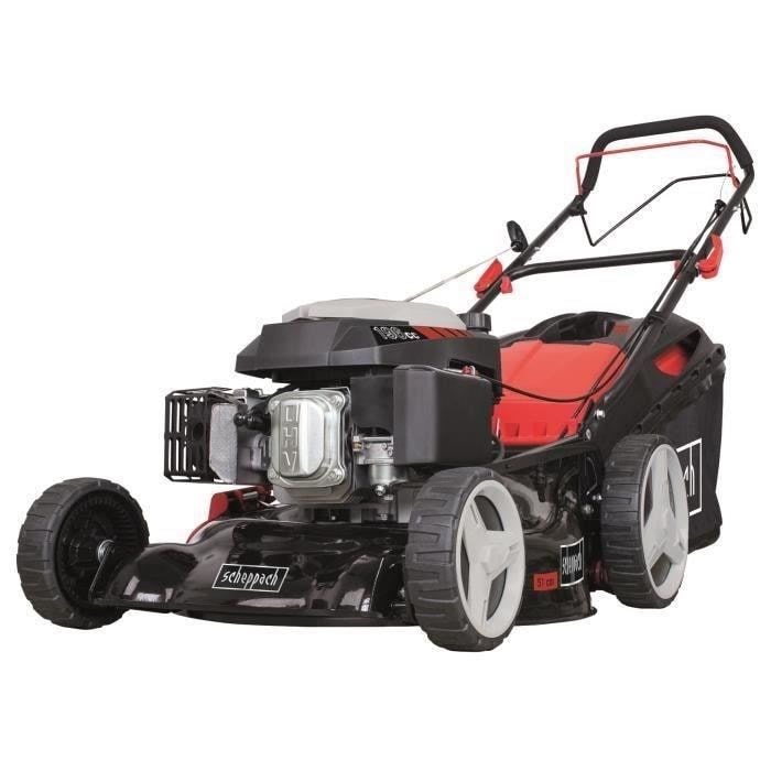 Scheppach tondeuse tractée 51cm 196cm3 mulching, 5 en 1 SCHEPPACH