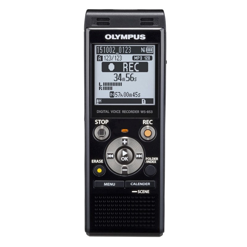 OLYMPUS Dictaphone Numérique WS-853 OLYMPUS Pas Cher - UBALDI.com