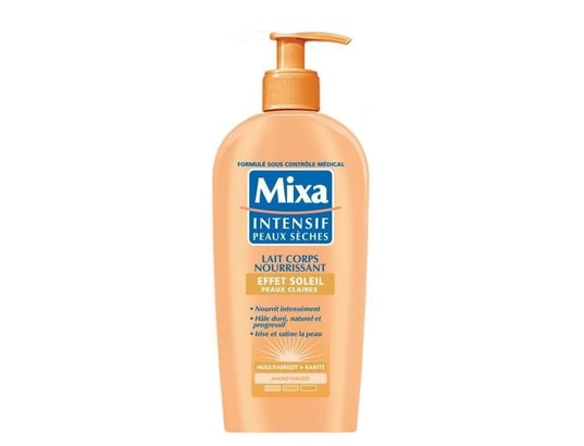 Mixa intensif peaux seches - lait corps nourissant effet soleil peaux ...