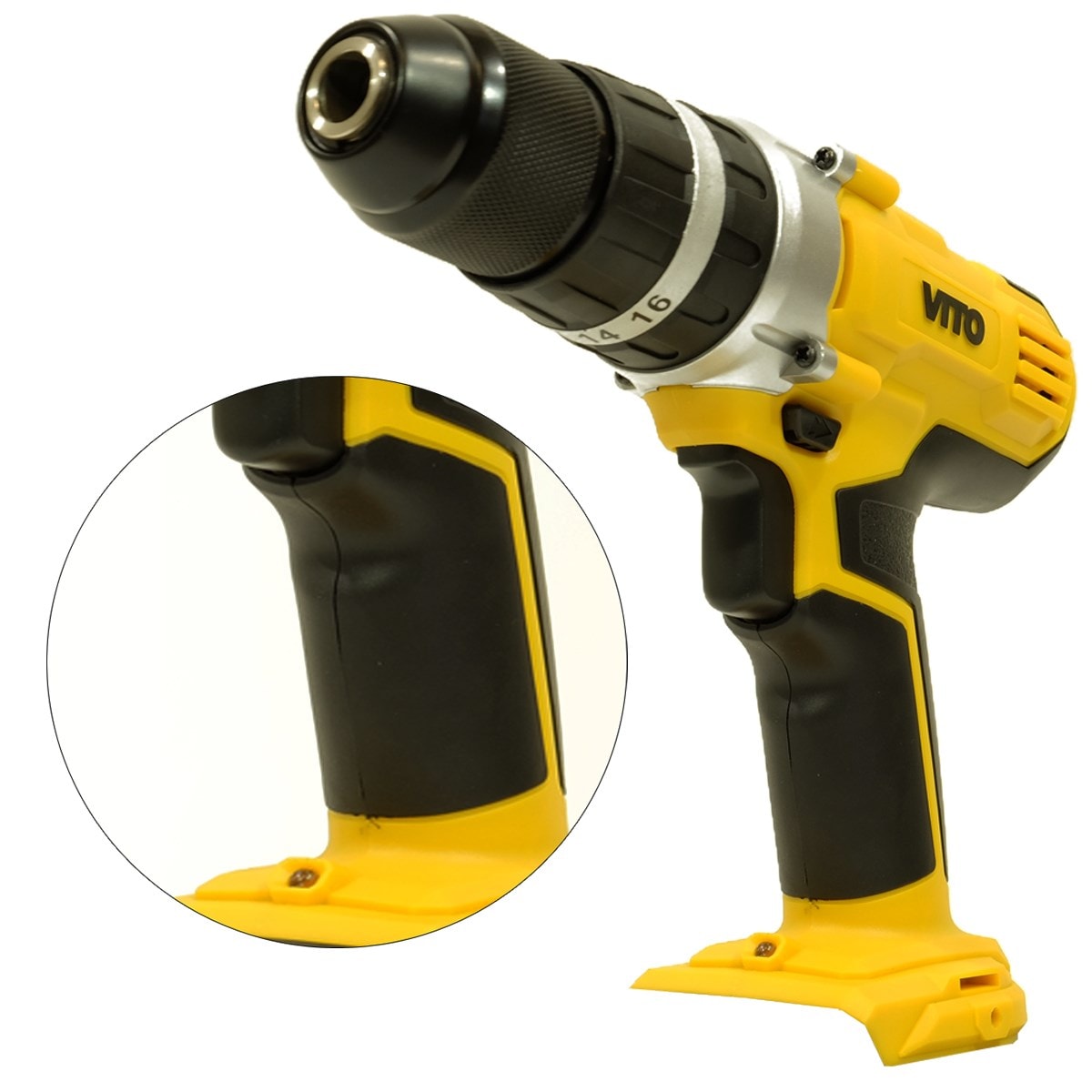 Pack 5 outils sans fil 20v vitopower + batteries 4.0 ah et 2.0 ah ...