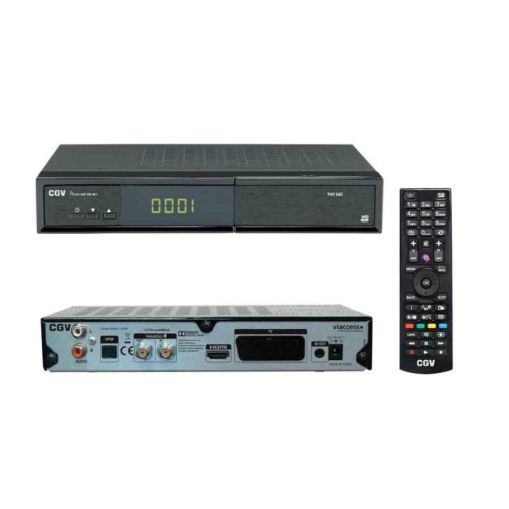Cgv décodeur satellite premio sat hd-w5 (sans carte) CGV Pas Cher ...