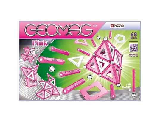 Geomag pink jeu de construction magnétique rose 68 pieces GIOCHI ...