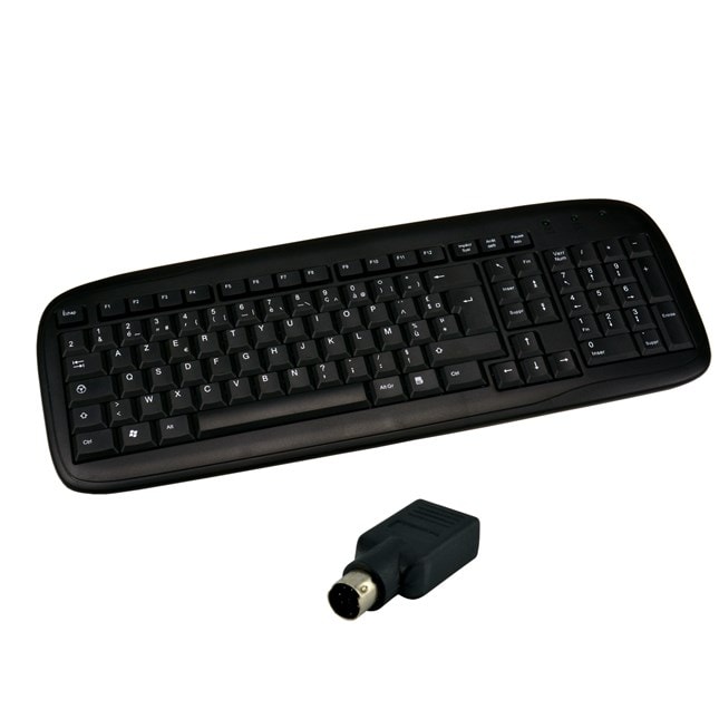 Clavier USB Azerty avec adaptateur PS2 MCL