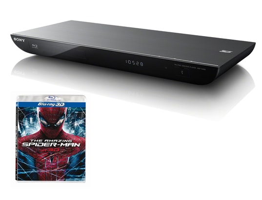 Lecteur Blu-Ray SONY BDP-S490 + Film The Amazing Spiderman 3D
