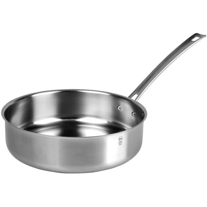 Sitram sauteuse horeca r - 712035 - ø28cm inox - tous feux dont ...