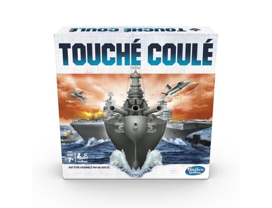 Touché-coulé - bataille navale - jeu de societe de stratégie HASBRO Pas ...