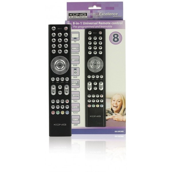 Télécommande universelle 8 en 1 KONIG
