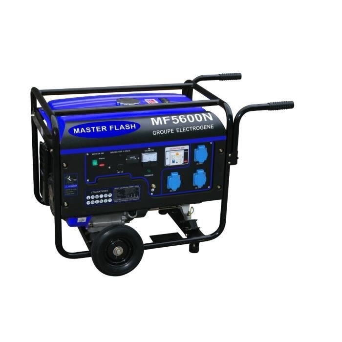 Master flash groupe électrogene a essence 5500w avec kit chariot ... Master flash groupe électrogene a essence 5500w avec kit chariot ...
