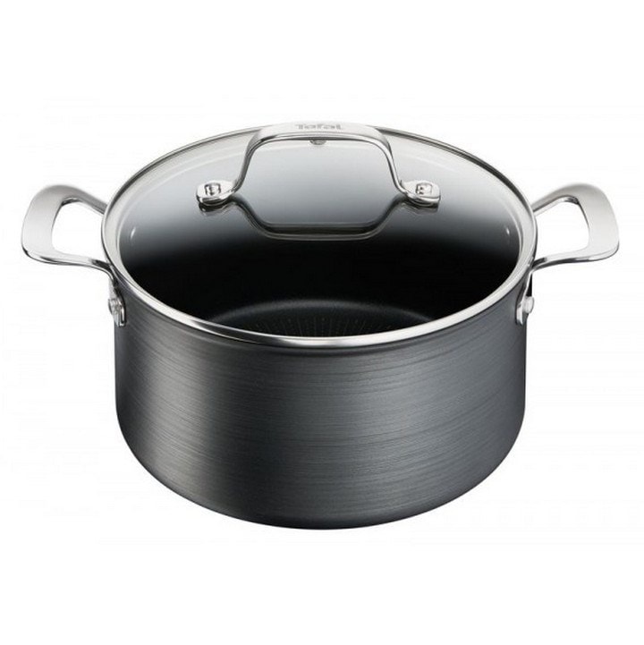 Faitout aluminium 24cm avec couvercle - g2564602 TEFAL Pas Cher - UBALDI.com