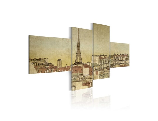 Tableau - chic parisien dans un style rétro ARTGEIST