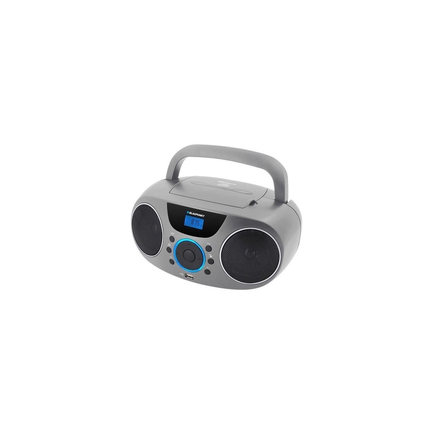 Blaupunkt blp8700-143 enceinte boombox bluetooth - uk plug - gris BLAUPUNKT