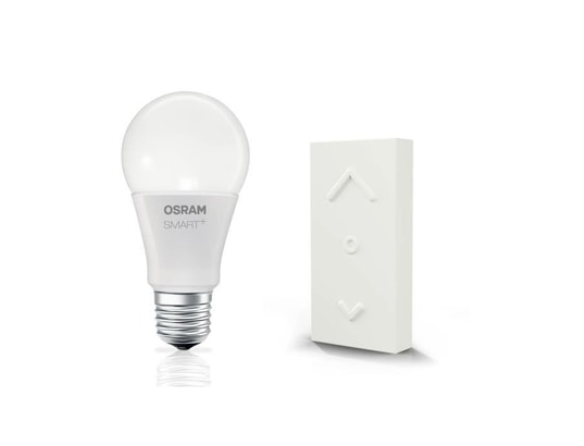 Osram smart+ kit ampoule led blanc chaud connectée + télécommande mini ...