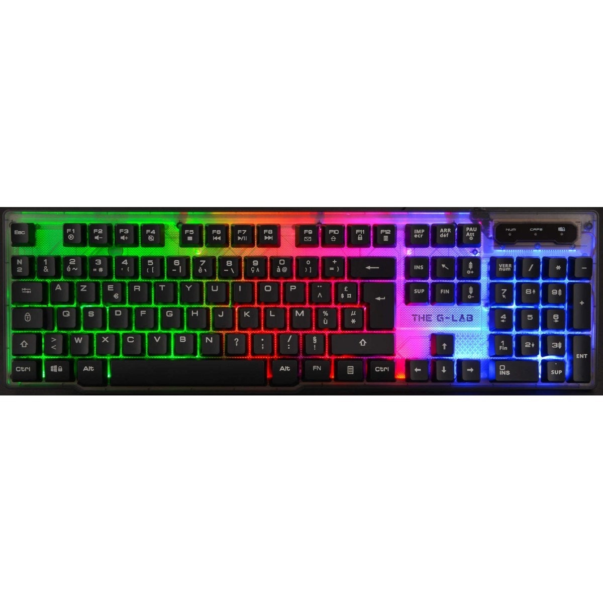 Clavier THE G-LAB KEYS-NEON/FR THE G-LAB Pas Cher | UBALDI.com