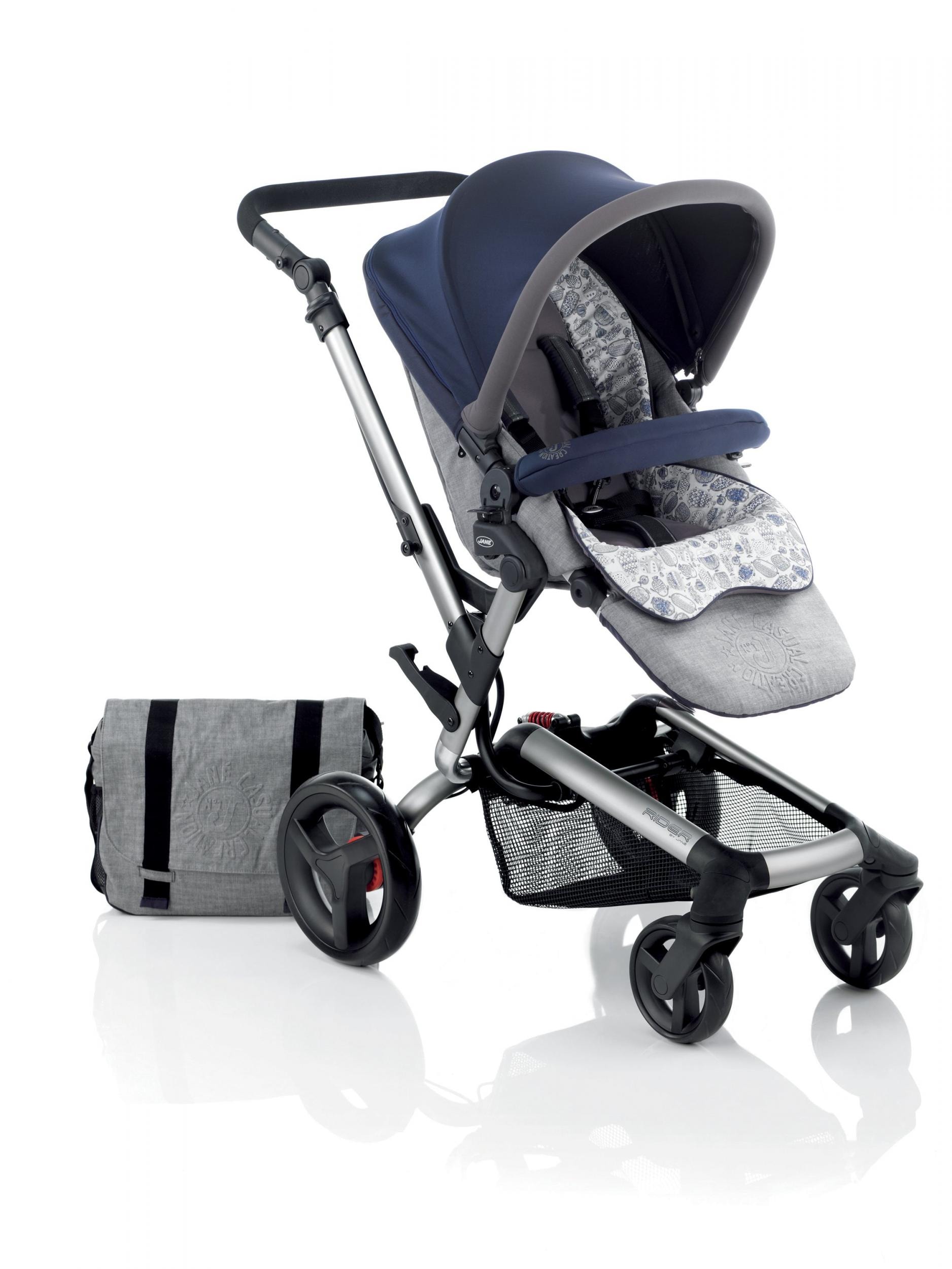 Poussette combiné JANE Rider Matrix light 2 blue moon 5320R12 Pas Cher ...