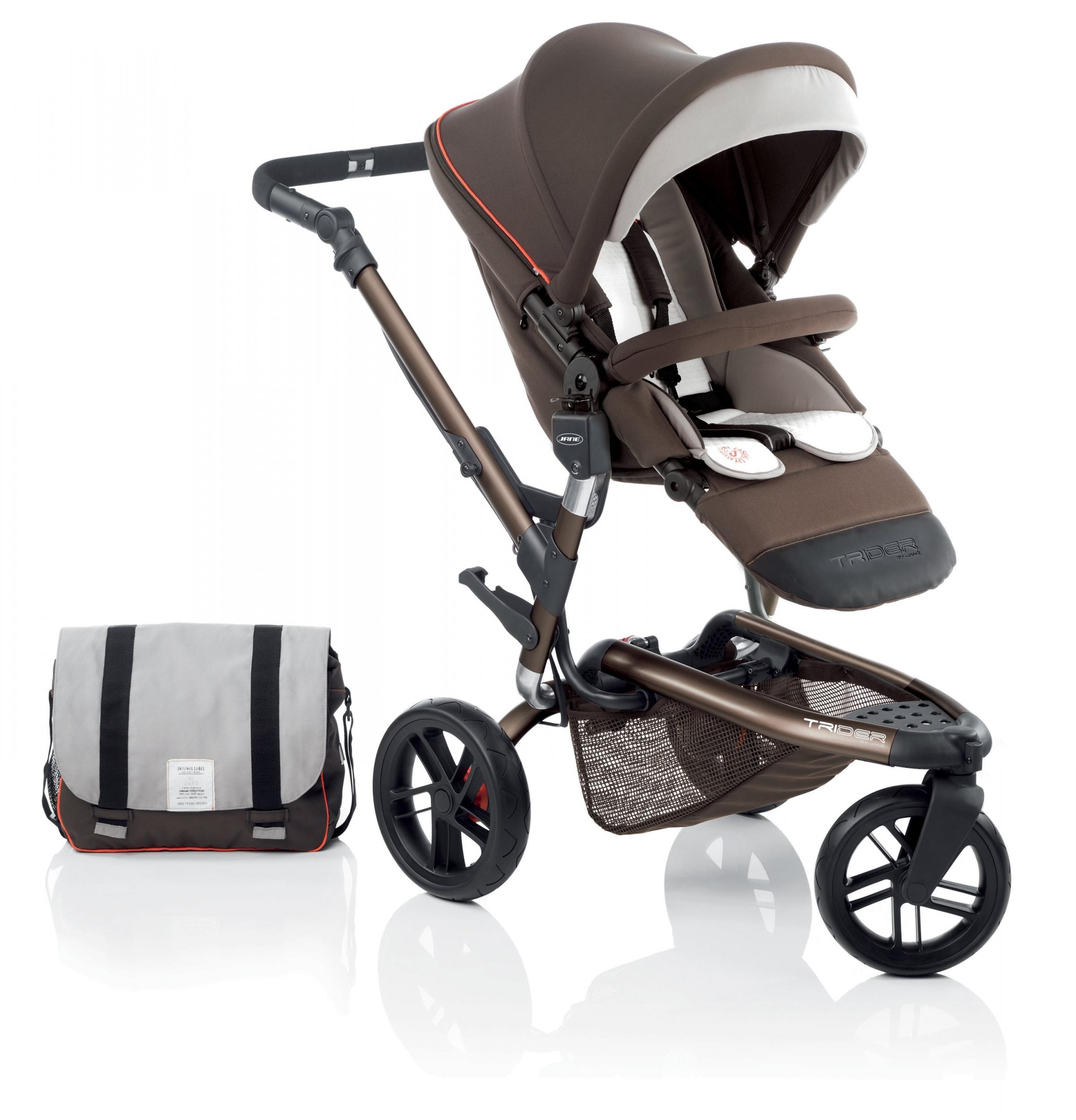 Poussette combiné JANE Trider Matrix light 2 boheme 5326R16