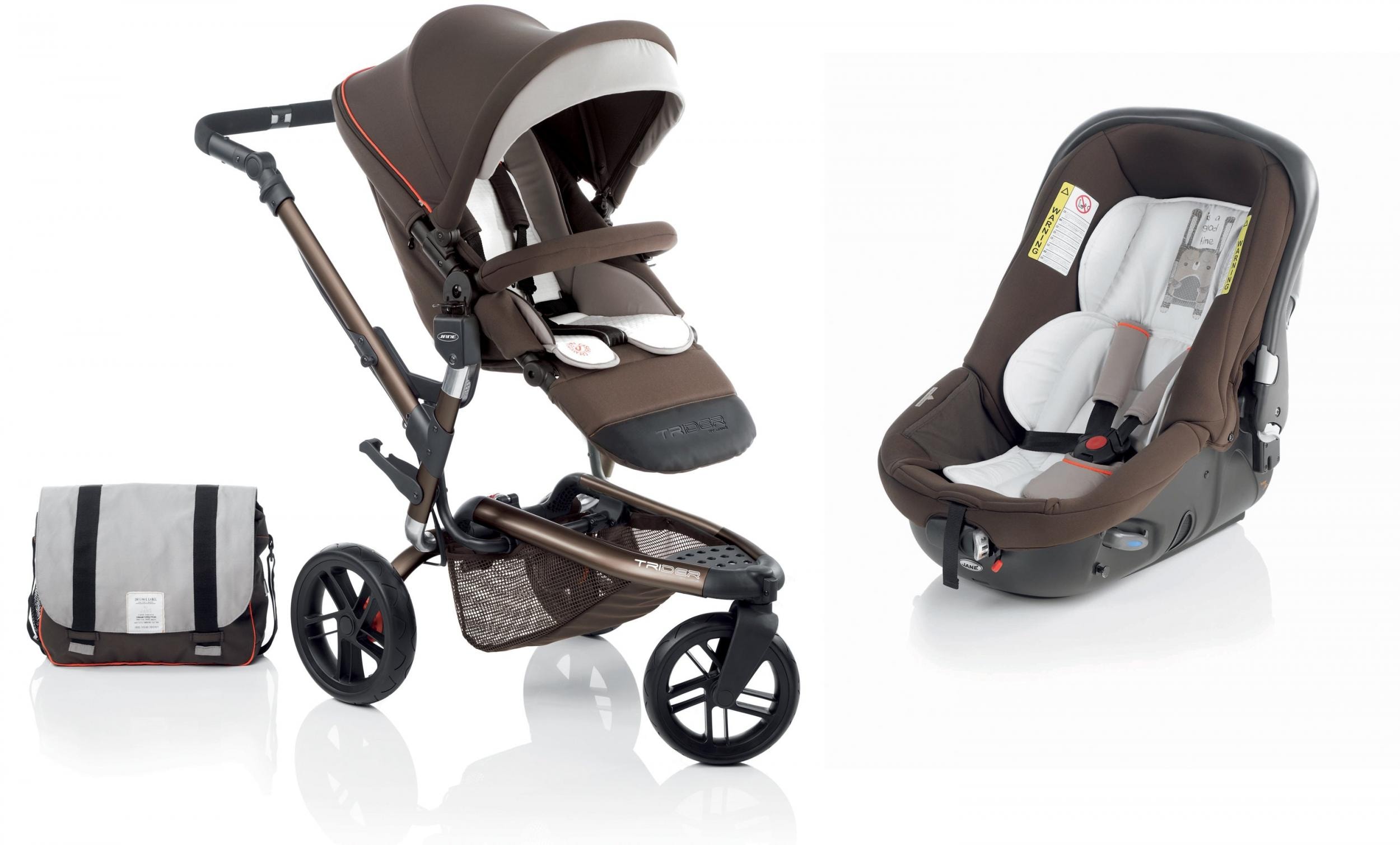 Poussette combiné JANE Trider Matrix light 2 boheme 5326R16