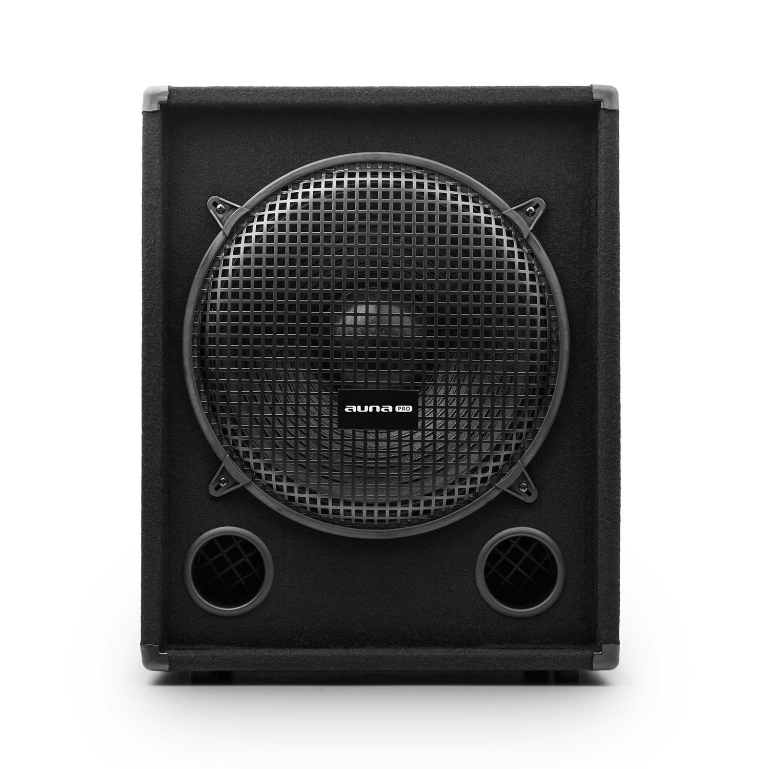 Auna pro pw-1015 sub mkii - caisson de sono passif subwoofer 15 - 500 w ...