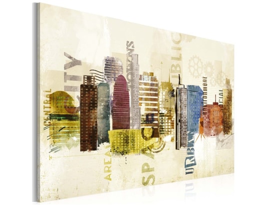 Tableau - urban design .taille : 120x80 ARTGEIST