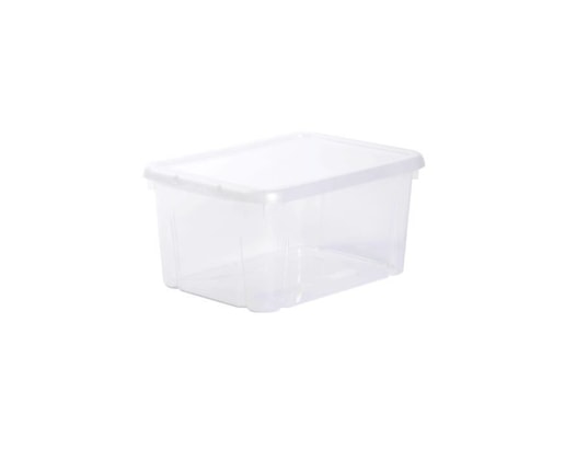 Eda plastique boîte de rangement funny box 8 l - naturel - 31 x 23,4 x ...