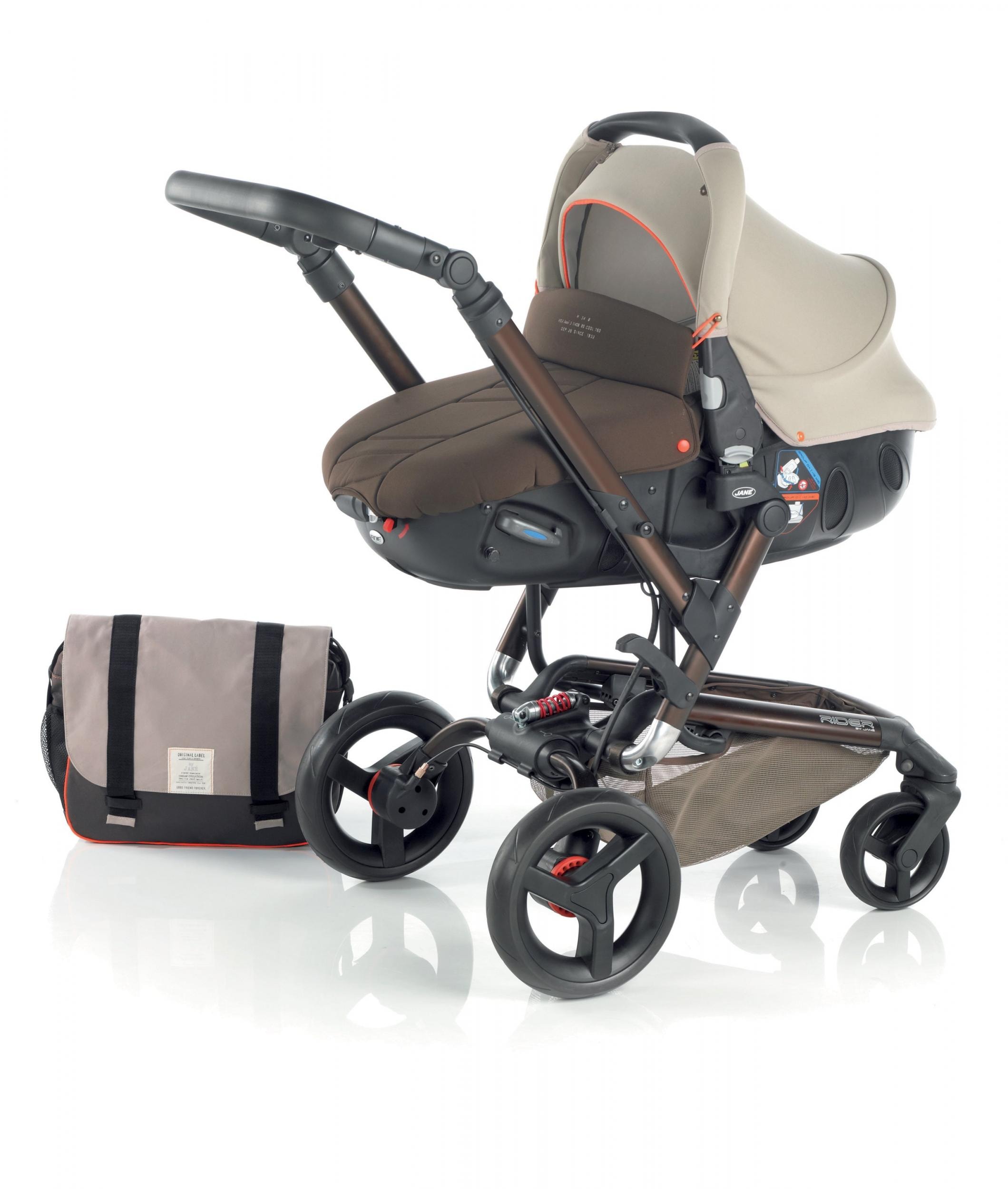 Poussette combiné JANE Rider Matrix light 2 boheme 5320R16