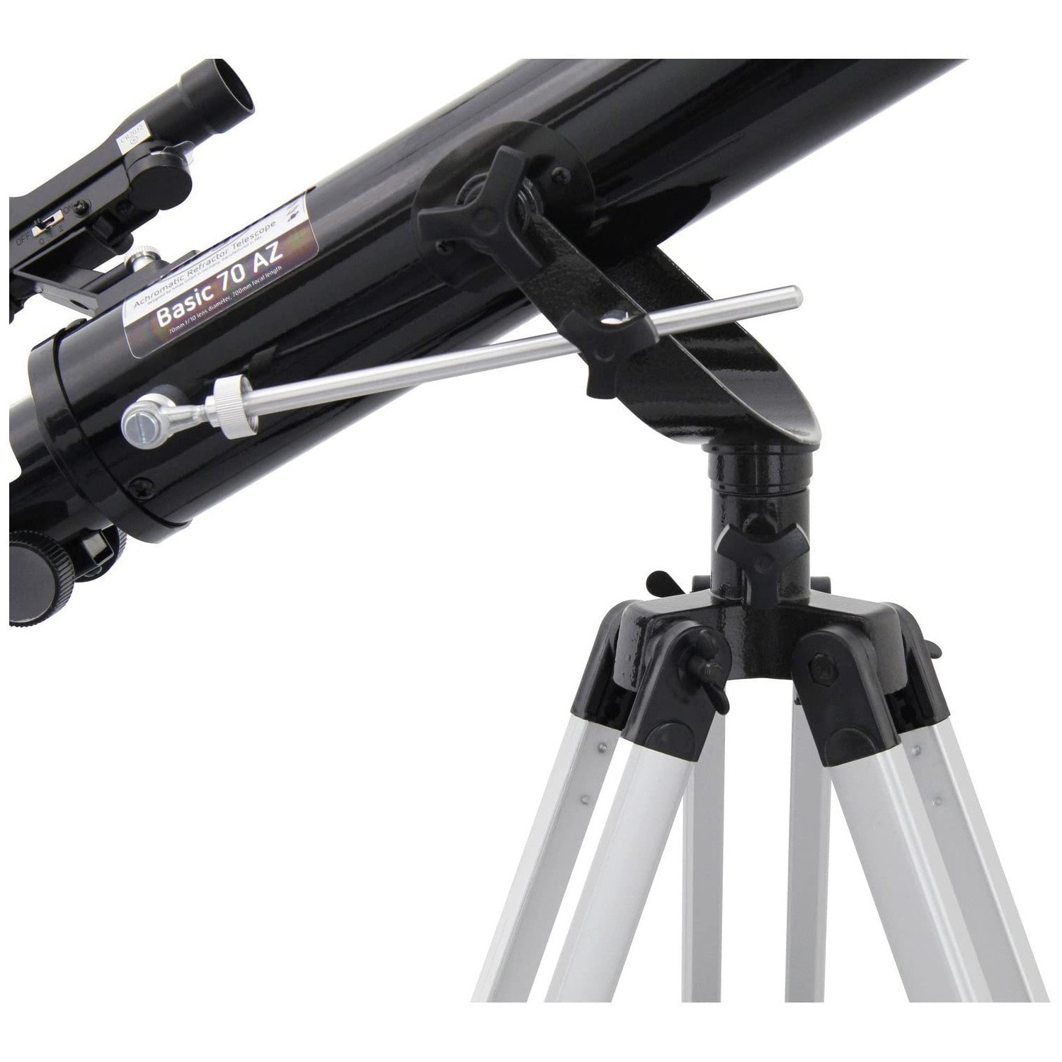 Télescope omegon ac 70/700 az-2 + monture azimutale + 2 oculaires ...