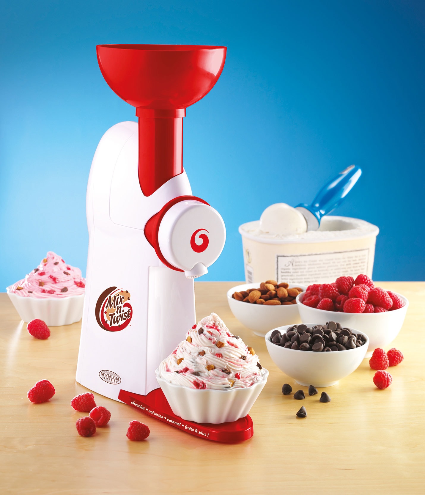 Sorbetière SIMEO FF420 Mix'N Twist Pas Cher - UBALDI.com