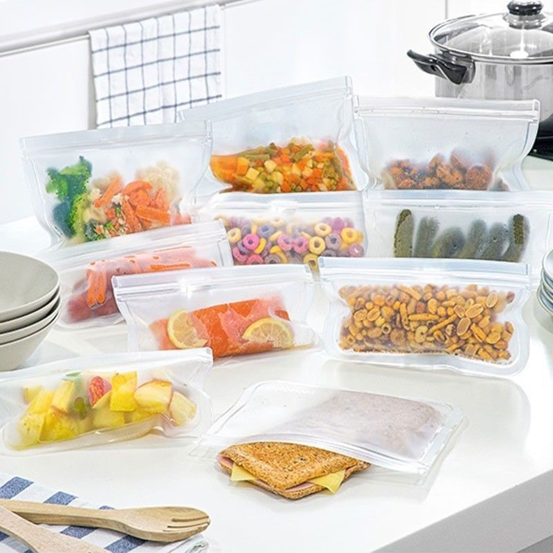 Pack de 10 sacs alimentaires réutilisables SHOP-STORY