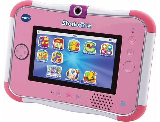VTECH STORIO 3S rose + Power Pack - 158865 - Tablette tactile enfant ...