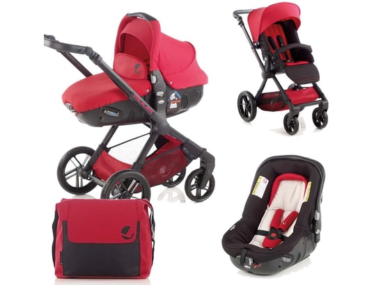 Poussette combiné JANE Duo Muum Matrix rubin - 5349R74