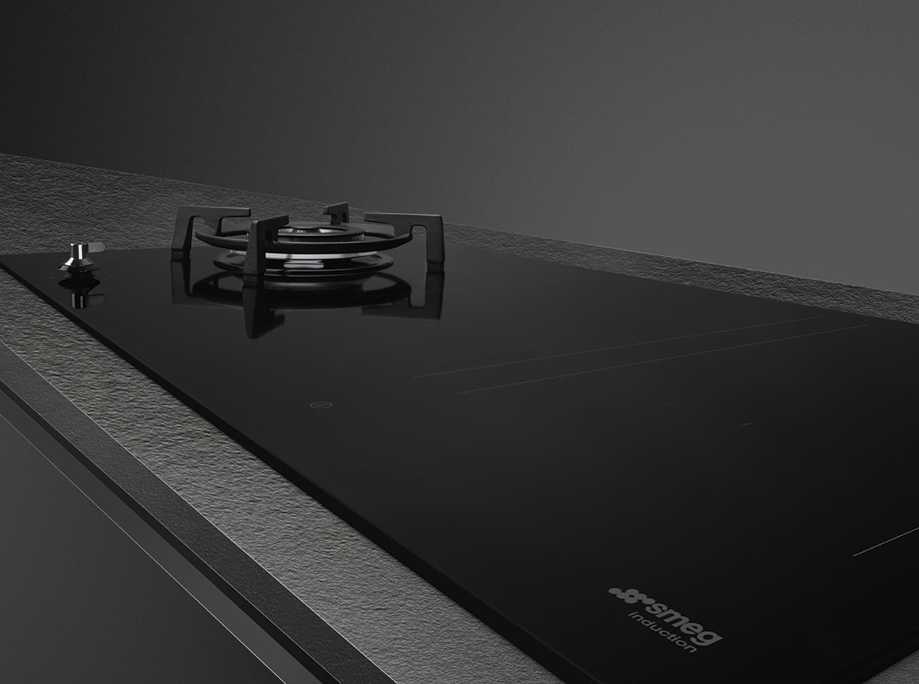 SMEG PM3953D - Plaque mixte Pas Cher