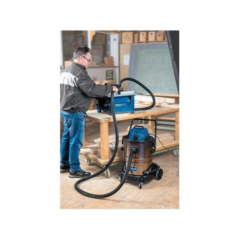 Pack scheppach ponceuse cloisons sèches - 710w - ds920 - aspirateur eau et poussière - 1400w ...