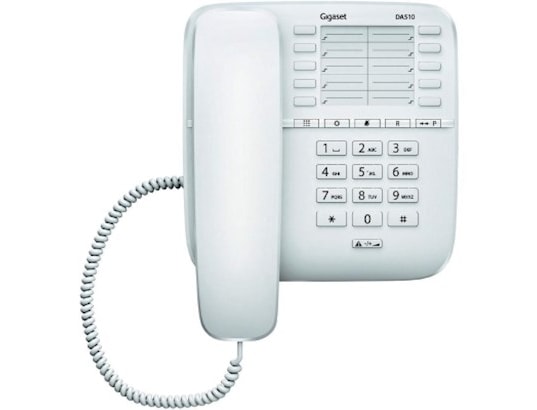 Téléphone de bureau Gigaset DA510 blanc SIEMENS GIGASET