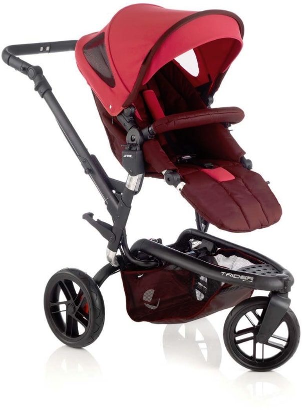 Poussette combiné JANE Trider Matrix flame - 5361R62 Pas Cher - UBALDI.com