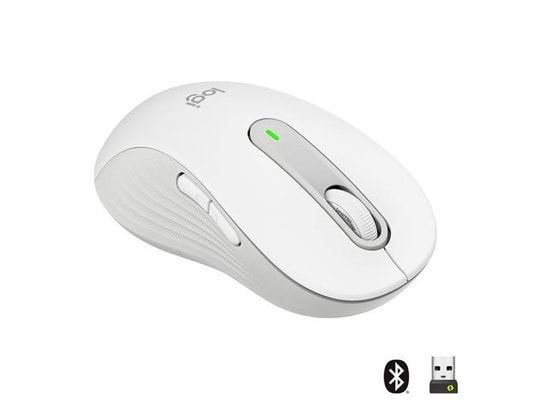 Souris sans fil logitech signature m650 l pour gaucher blanc LOGITECH ...