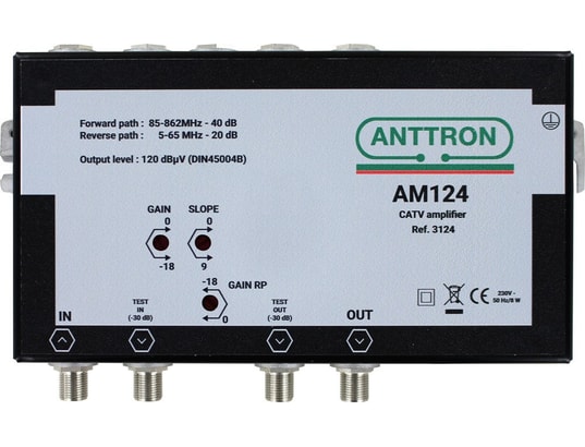 Amplificateur pied de colonne anttron am124 ANTTRON Pas Cher - UBALDI.com