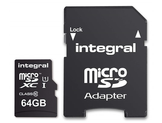 Integral inmsdx64g10-90sptab carte sd 64 gb INTEGRAL Pas Cher - UBALDI.com