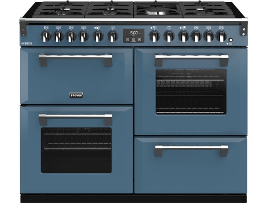 Piano de cuisson STOVES RICHMOND DELUXE 110 DFT BLEU ORAGE Pas Cher ...