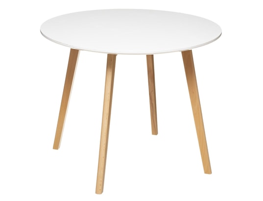 Table ronde léna pour enfant - blanc ATMOSPHERA