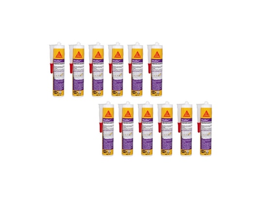 Lot de 12 crèmes d'injection sika sikamur injectocream 100 - 300ml SIKA