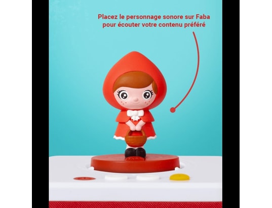 Le petit chaperon rouge, 2 histoires a ecouter FABA Pas Cher - UBALDI.com