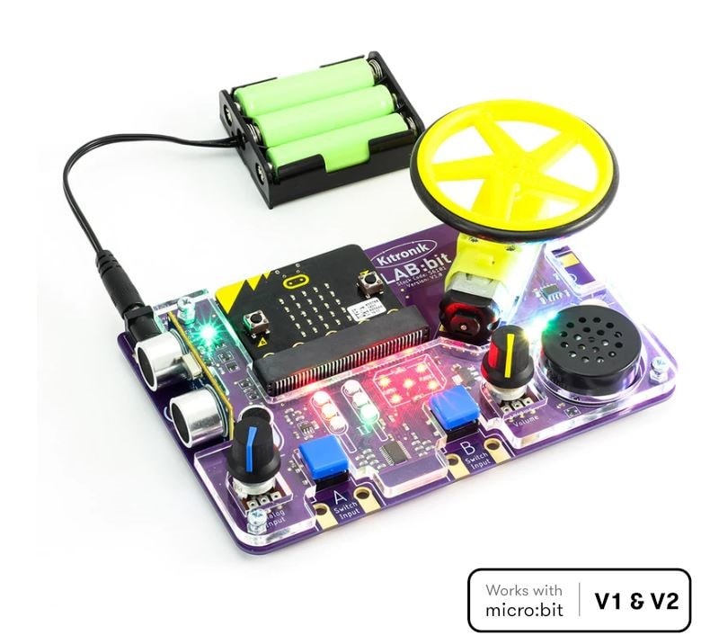 Kitronik lab:bit pour bbc micro:bit KITRONIK Pas Cher - UBALDI.com