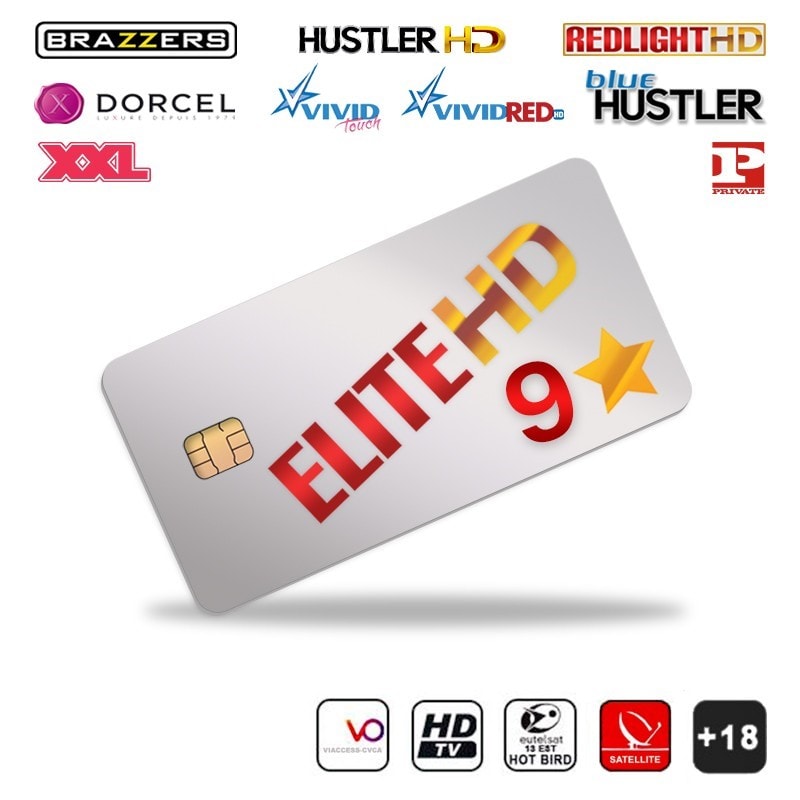 Carte elite hd 9 stars 12 mois tv adulte xxx abonnement international ...