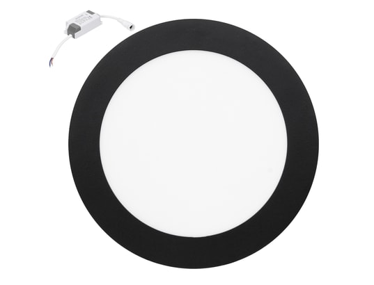 Led panel luminaire encastré lumière lampe 12w blanc froid rond spot ...