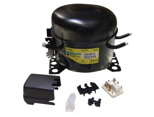 Tles5f compresseur danfoss r134a 1/6cv pour rã?frigã?rateur whirlpool ...