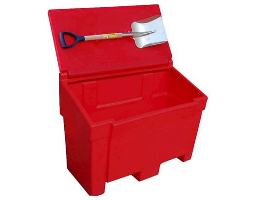 Bac à sel 200 l + pelle auto OUTILS PERRIN Pas Cher - UBALDI.com